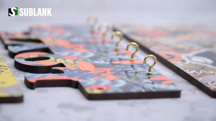 Diy Sublimation Key Holder With Love Words 28*10cm - Buy Customize Cool ...