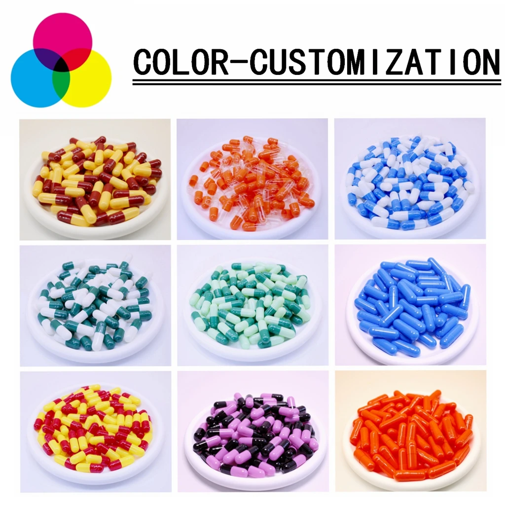 Size 00el Color Pink High Quality Empty Hard Vacant Vegetable Hpmc ...