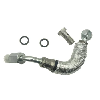 Auto Parts Coolant Return Hose Turbo Cooling Feed Pipe 06566310105 ...