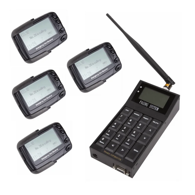 Multifunctional Wireless Beeper Pager for Emergency Alerts