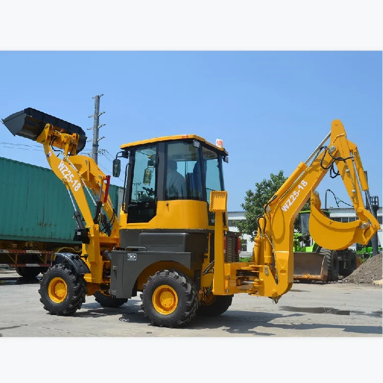 Cheap Backhoe Loader Compact Tractor Wz25-18 Tractor Backhoe Loader ...