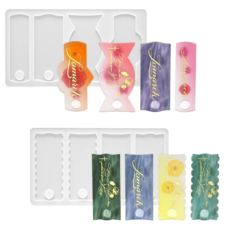 Early Riser Name Plate Resin Molds For Cup Lid Name Tag Silicone Molds ...