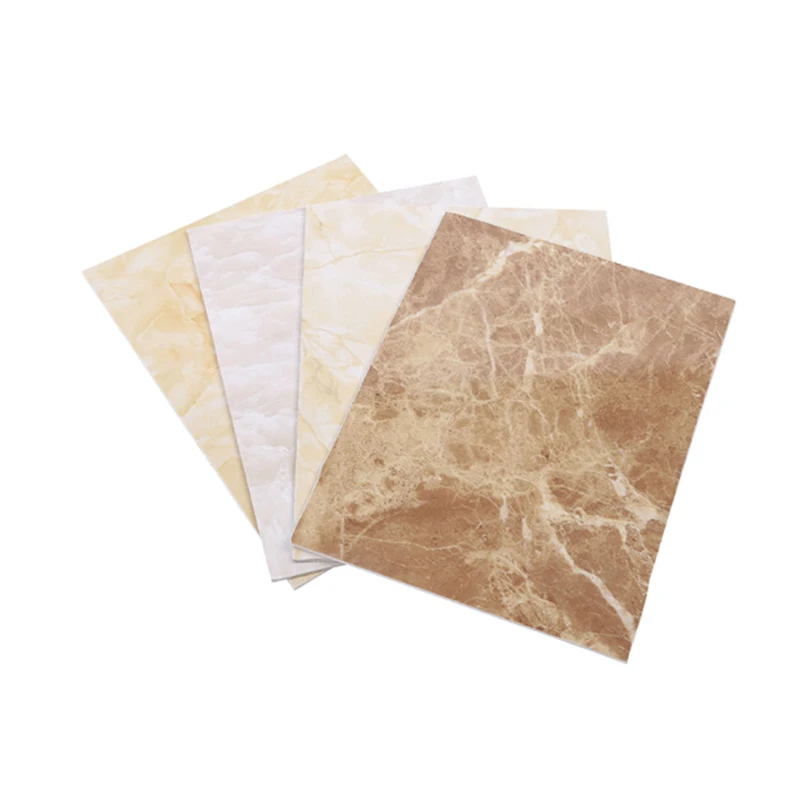 UV coated PVC marble sheets Infinitely continuous PVC wallboard High ...