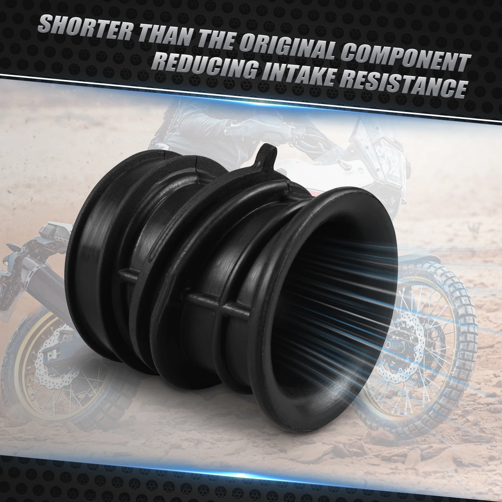 Nicecnc Shorter Air Intake Filter Funnel For Yamaha Tenere700 Xtz 700 ...