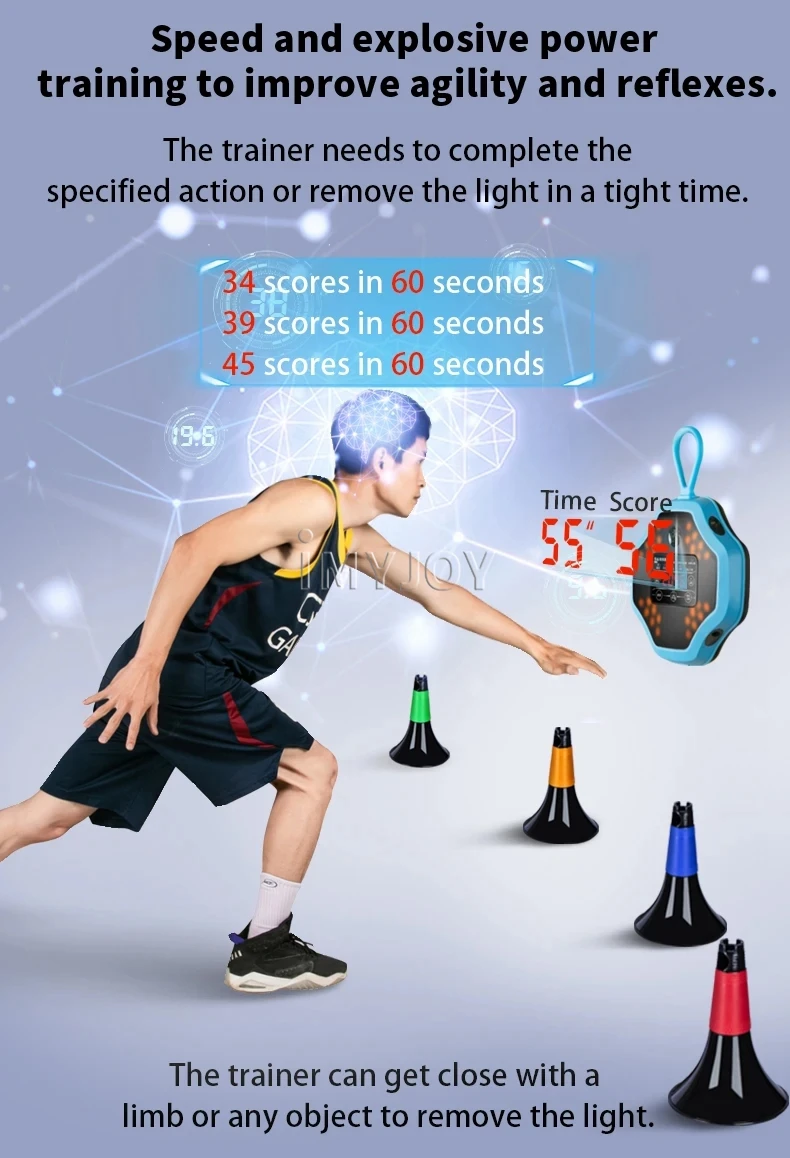 2024 New Products Response Speed Agility Lamp Sports Game Equipment ...