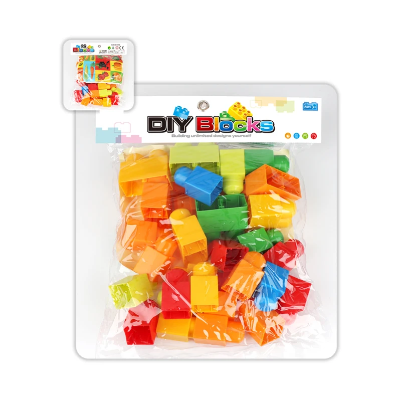 Kids Educational Learning Fruit Blocks Game Diy Assembled Construction ...