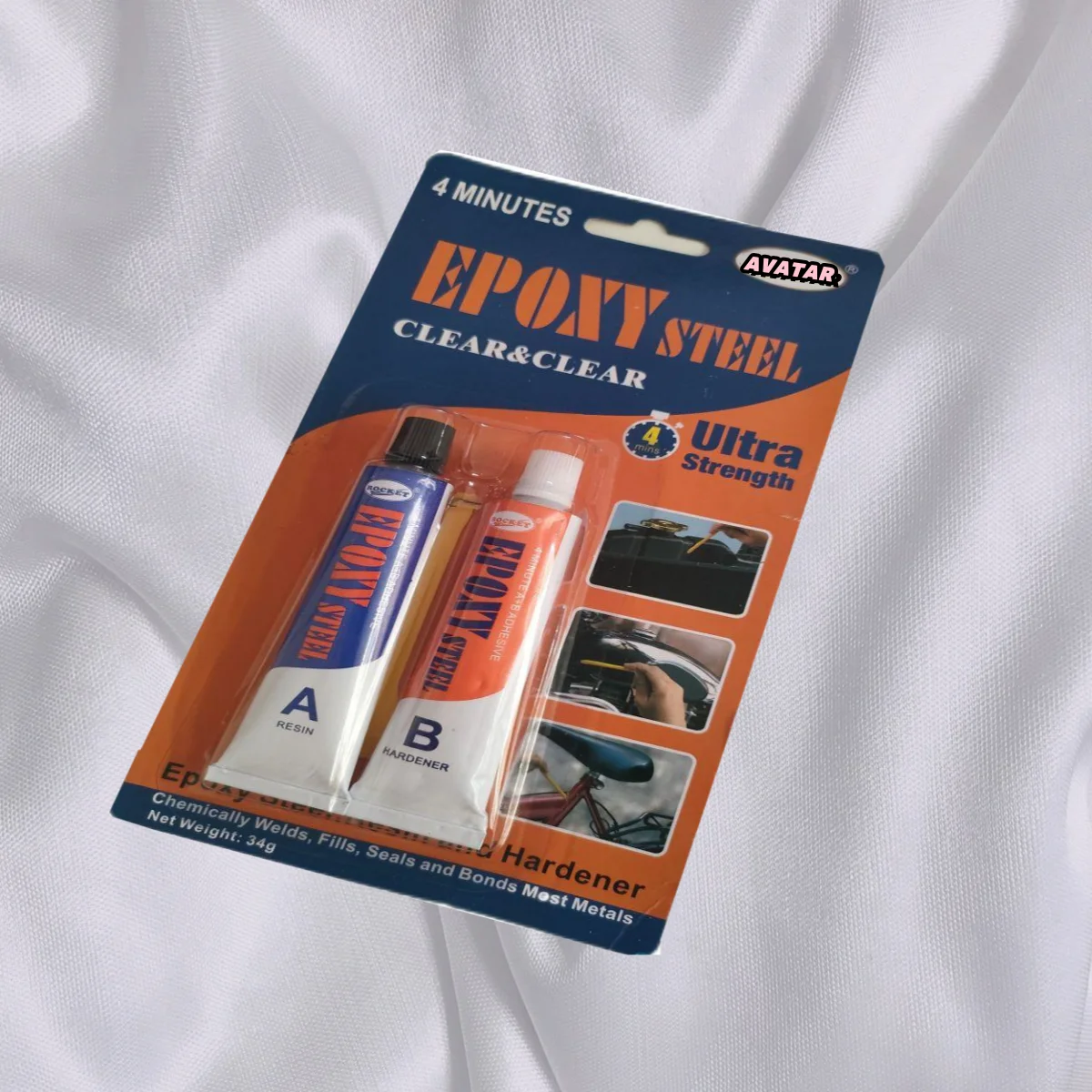 Alibaba.com: AB Epoxy Steel Extrusion Adhesive, fast curing, gasoline ...