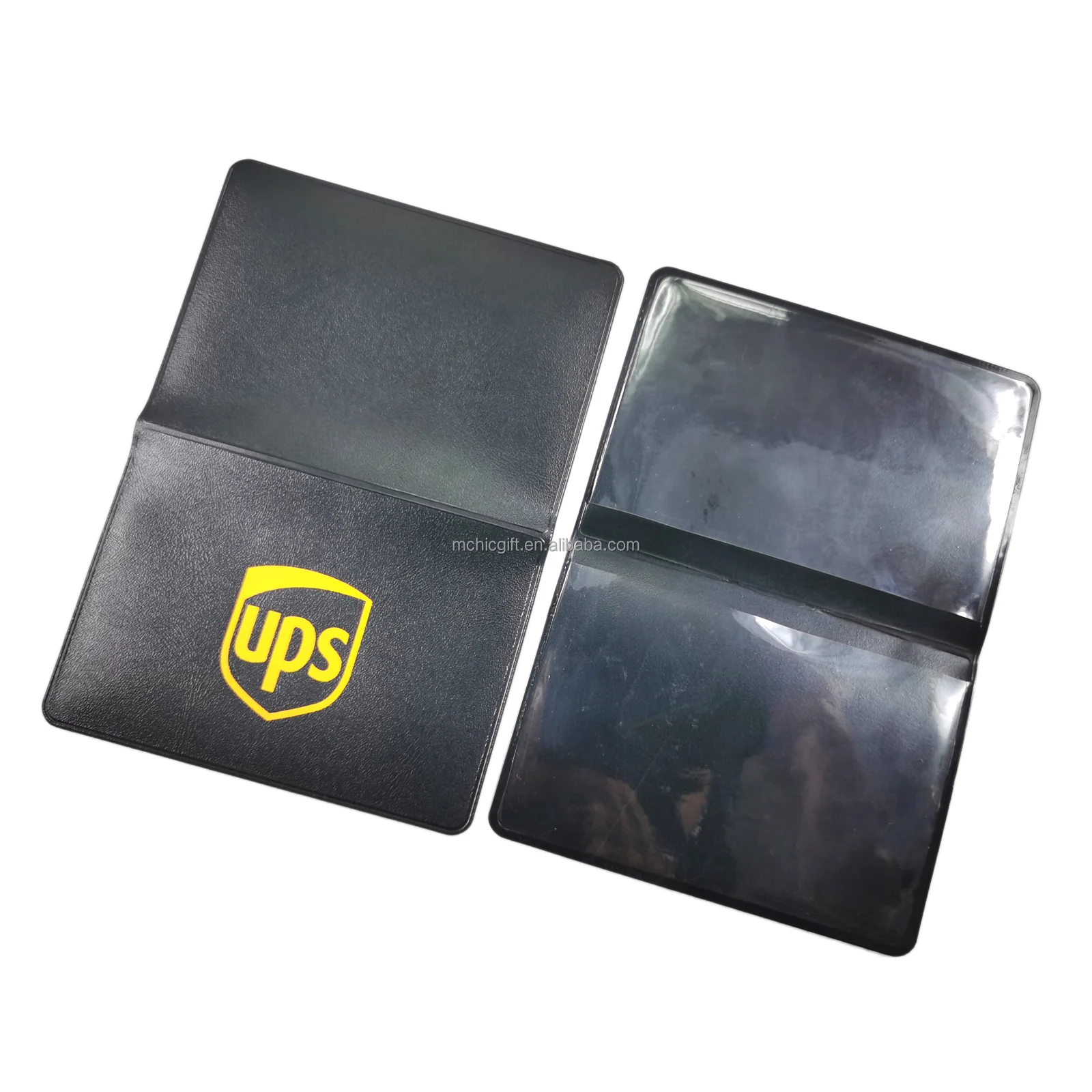 Customized Bifold PVC ID Card Holder - Soft Plastic Sleeve