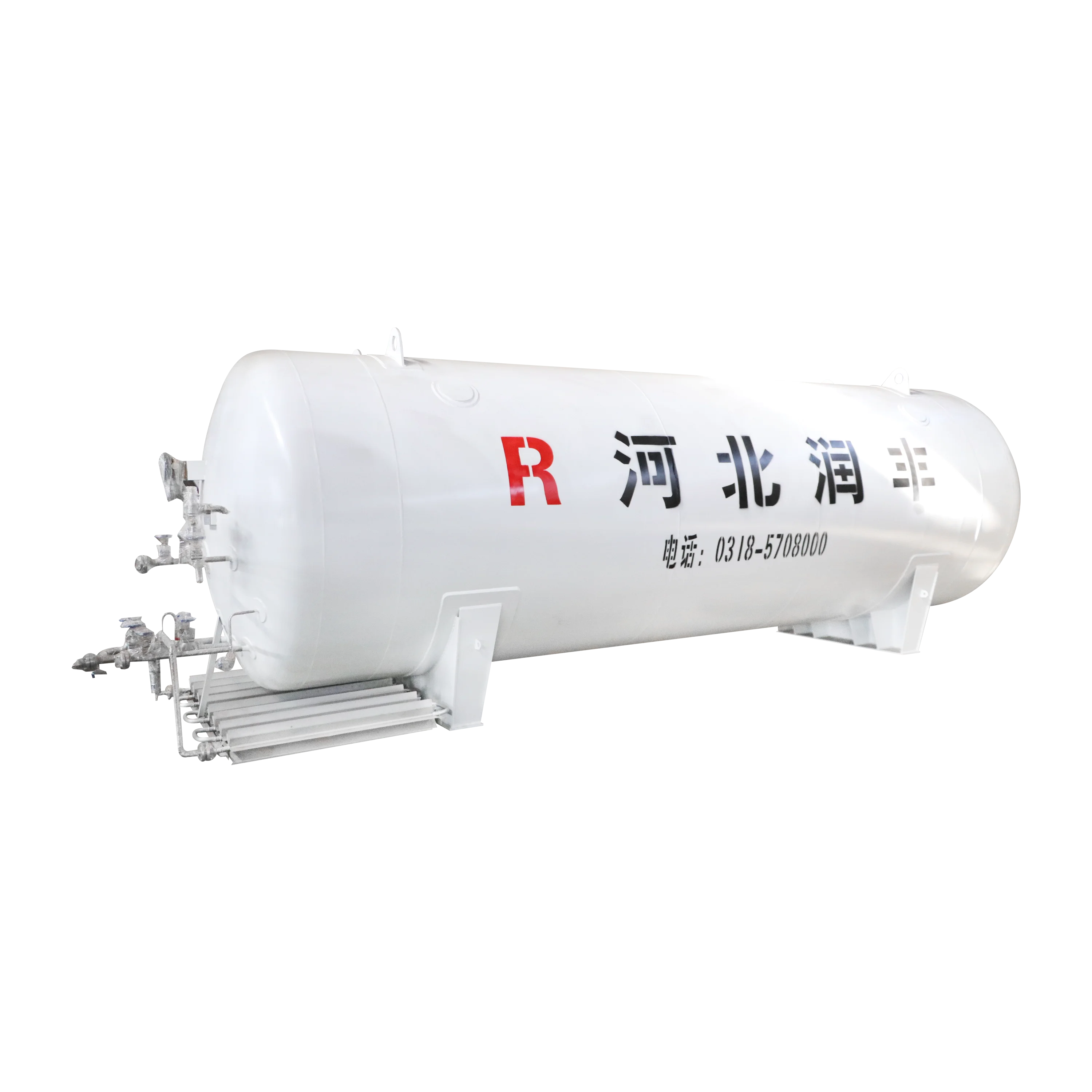 3M3 Horizontal Cryogenic Liquid Oxygen Storage Tank