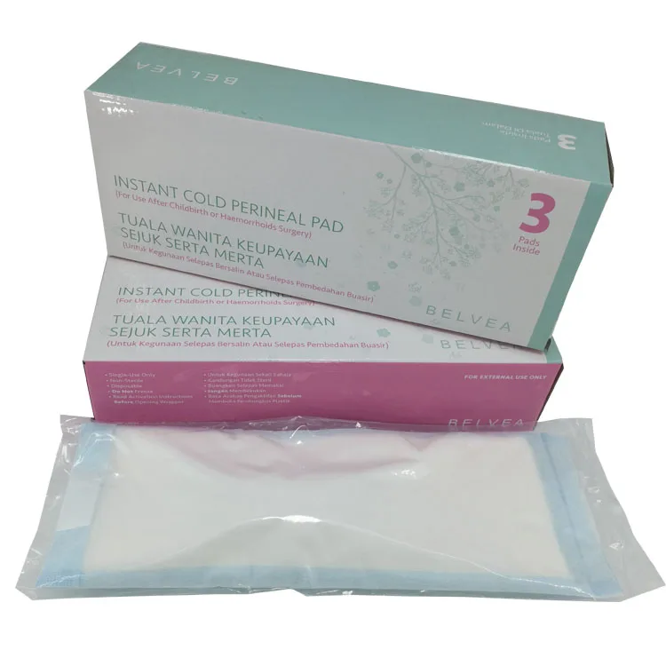 Medline Deluxe Perineal Cold Packs With Adhesive Strip,4.5" X 14.25 ...