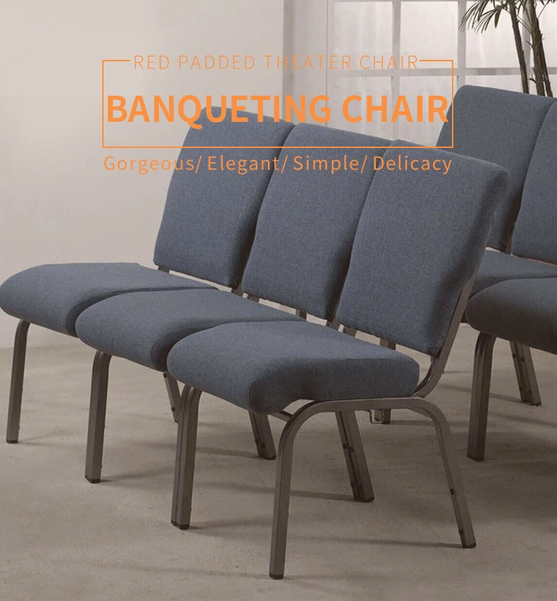 Wholesale Metal Frames Auditorium Chairs Church Chairs