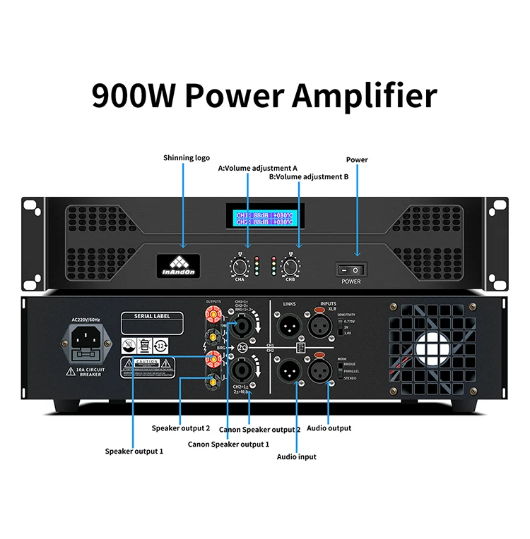 Inandon KV-V5 Max Karaoke Machine - Professional KTV Set