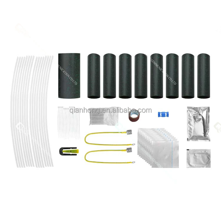 96 cores FTTH IP68 Fiber Optic Splice Closure heat-shrinkable Seal ...