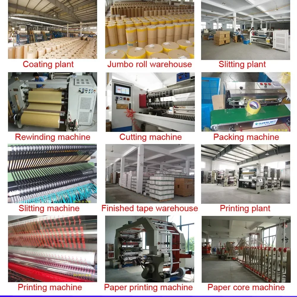 Custom Paper Tape Printed Logo Recycled Kraft Paper Tape Self Adhesive ...