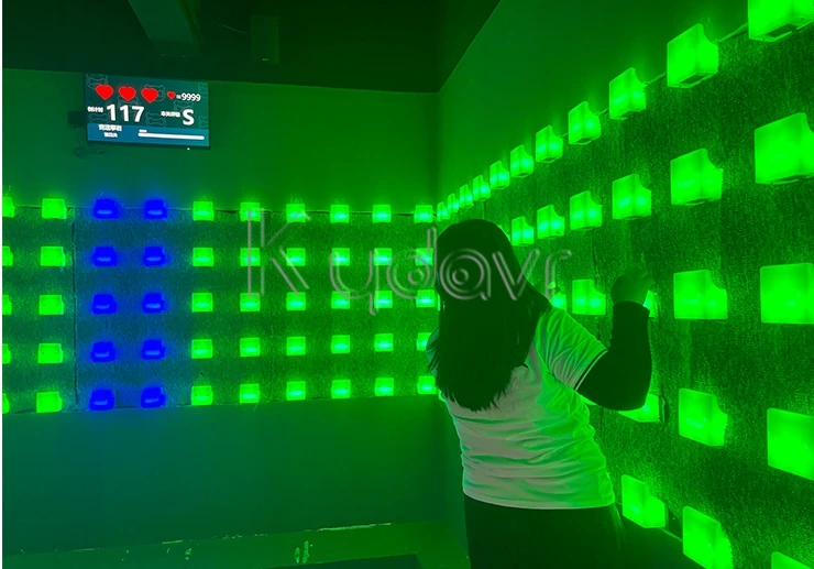 Arcade Reaction: Interactive Climbing Push Led Button Light