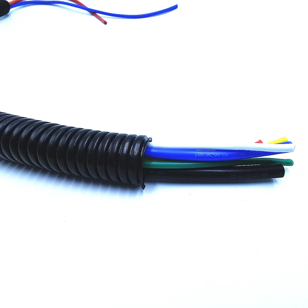 ISO Flexible Corrugated Pipe Sleeve - 6 Inch Plastic Tube