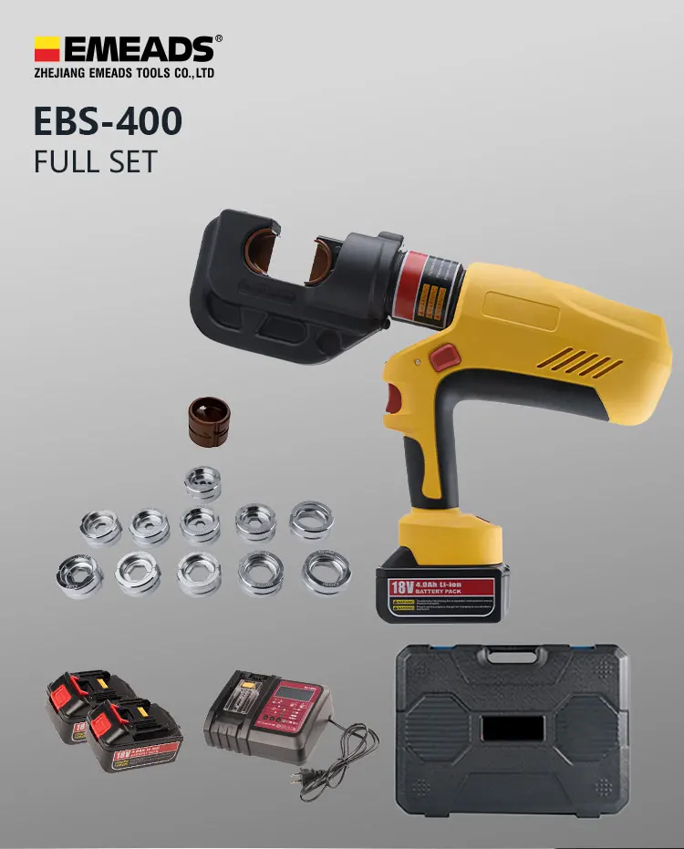 Ez-400 Ebs-400 Battery Cu50-400mm2 Hydraulic Tool Crimping Cable Crimper Ebs-400 Connector ...