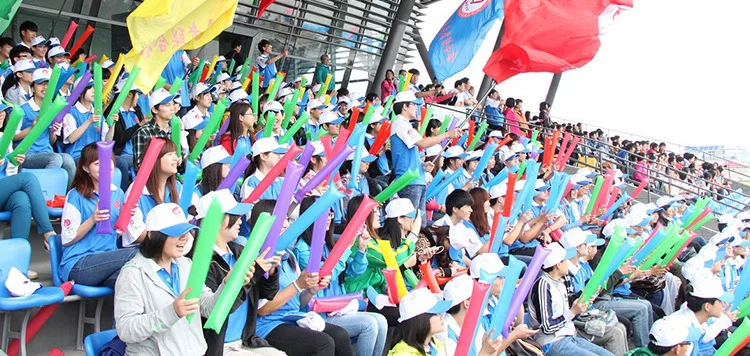 Custom Noisemakers Bang Sticks Inflatable Fans Cheering Sticks For ...