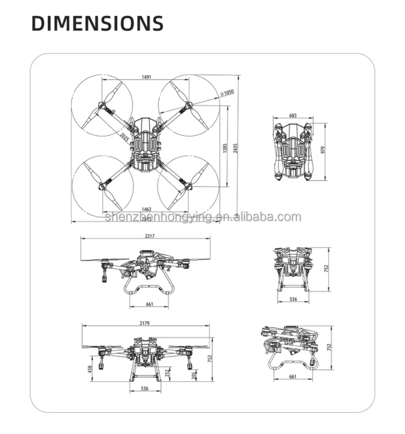 2023 Eft Newly Patented Z30 Full Set Agricultural Drone Match Camera ...