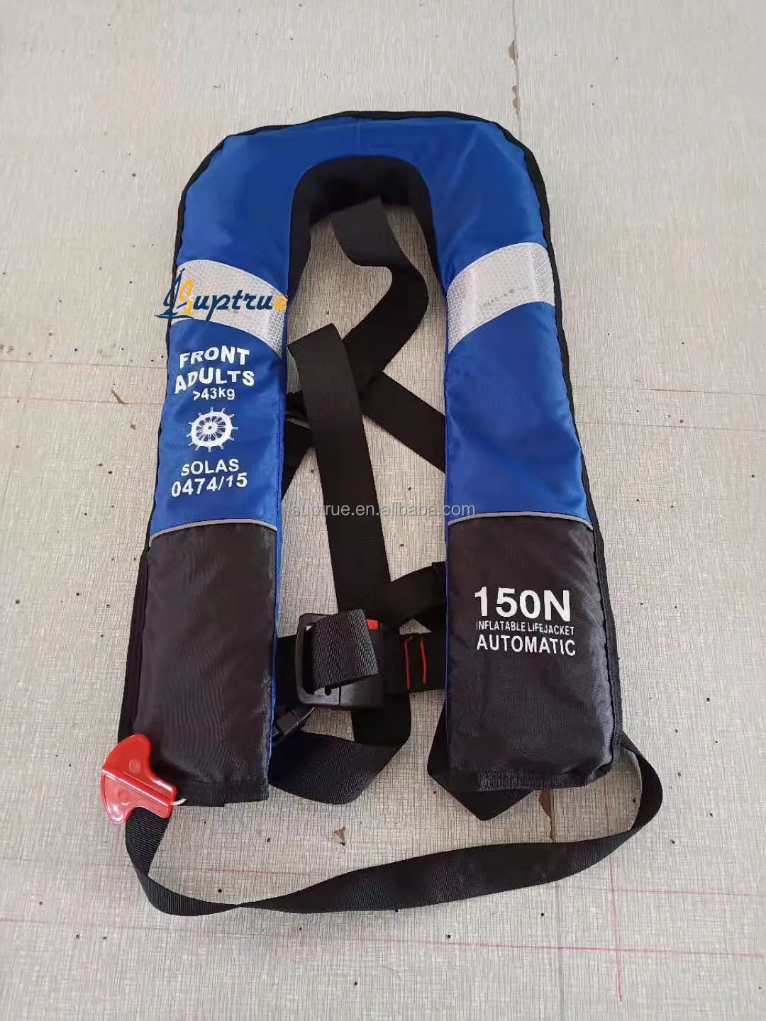 Personalized Water Safety Life Jacket - 150N Inflatable Vest