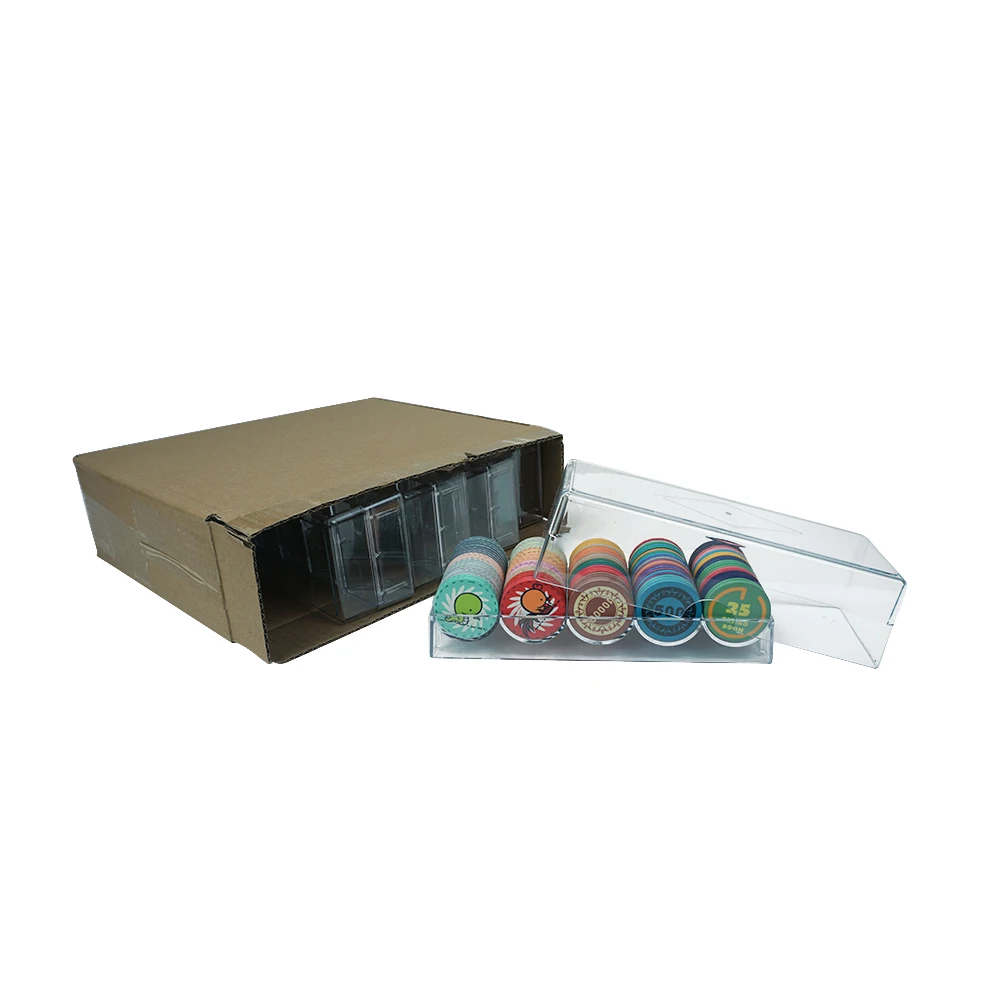 Professional Factory Transparent Acrylic Poker Chip Tray Small Rack ...