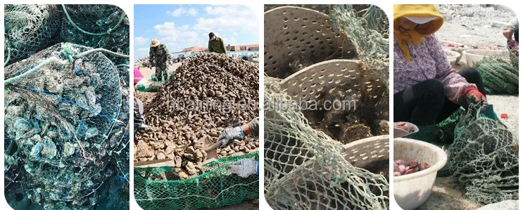 Different Layers Aquaculture Scallop Oyster Farming Net Cage Trap ...