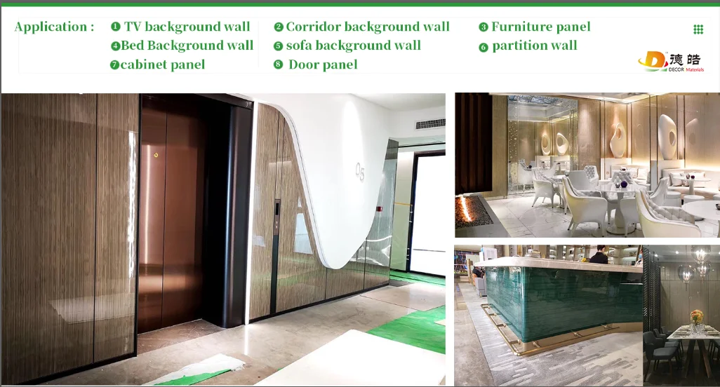 Epoxy Resin Panels for Interior Wall Decoration
