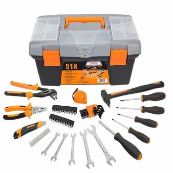 51pcs Tool Box Set Hand Tool Kit All Hand Tools Names - Buy Mechanic ...