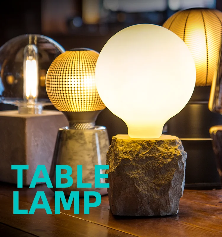 Modern Nordic Cylindrical Led Portable Table Lamp Home Decor Lights For ...