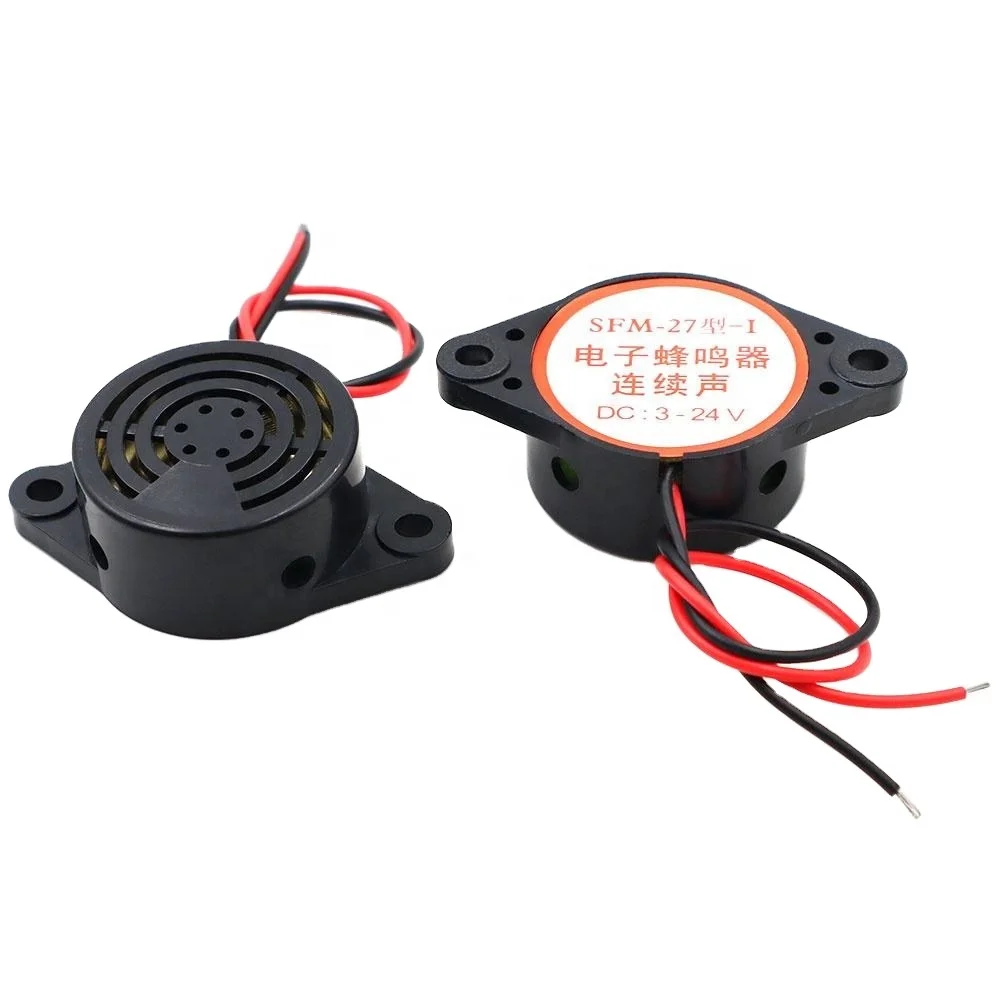 3015A SFM-27 DC3-24V Instant Sound Audible 3015 Piezo Buzzer ...