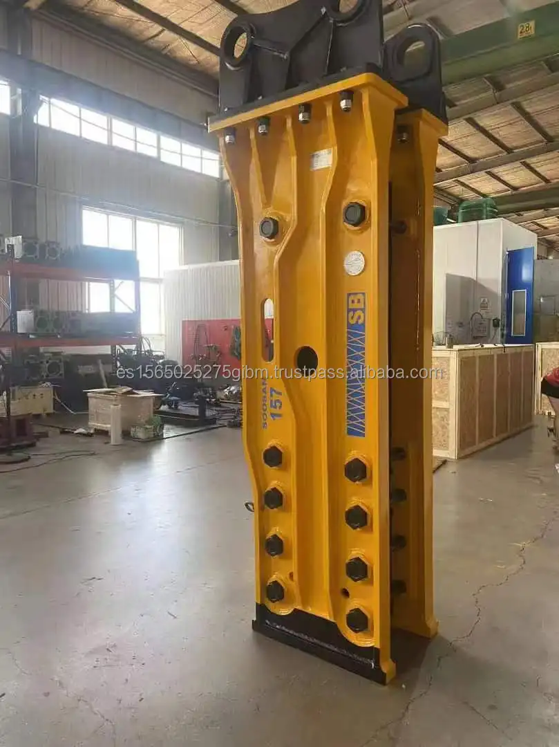 Soosan Hydraulic Breaker Sb 157 Top Type Suitable For Heavy Excavators ...