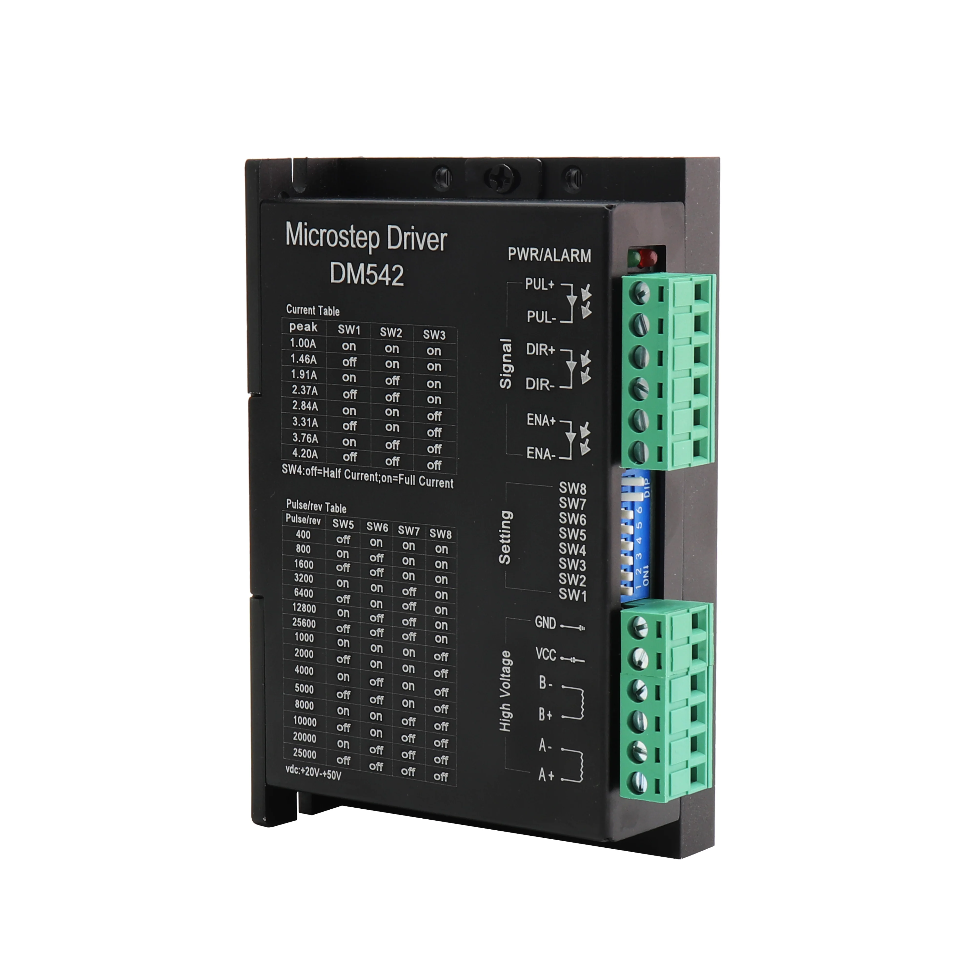 Digital Motor Driver Dm542 For Nema 23 Nema 34 Stepping Motor ...