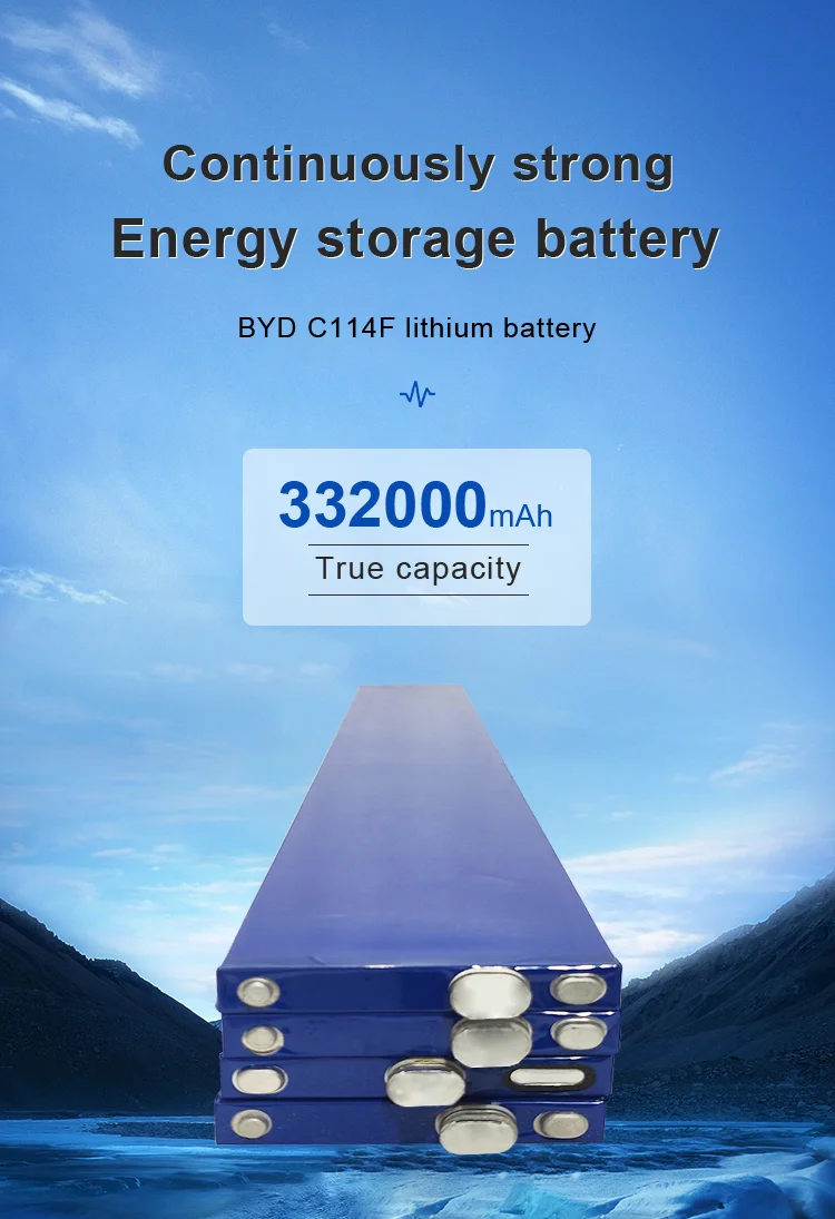 OEM ODM BYD Lifepo4 Cell Lithium Ion Battery Grade a Rechargeable Blade ...