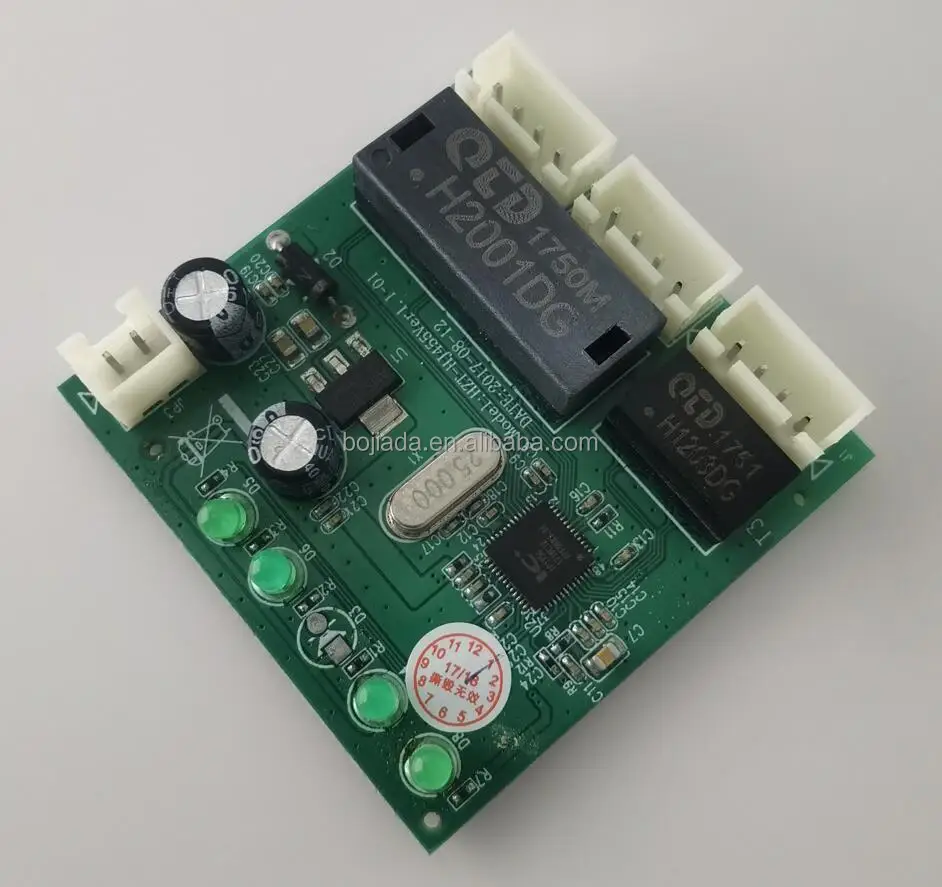 3 Port 4pin Ethernet Switch Dc 5v 0.2a Lan Network Switch Unmanaged ...