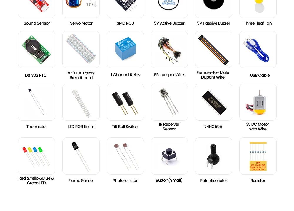 Robotlinking Starter Kit - Compatible with Arduino IDE