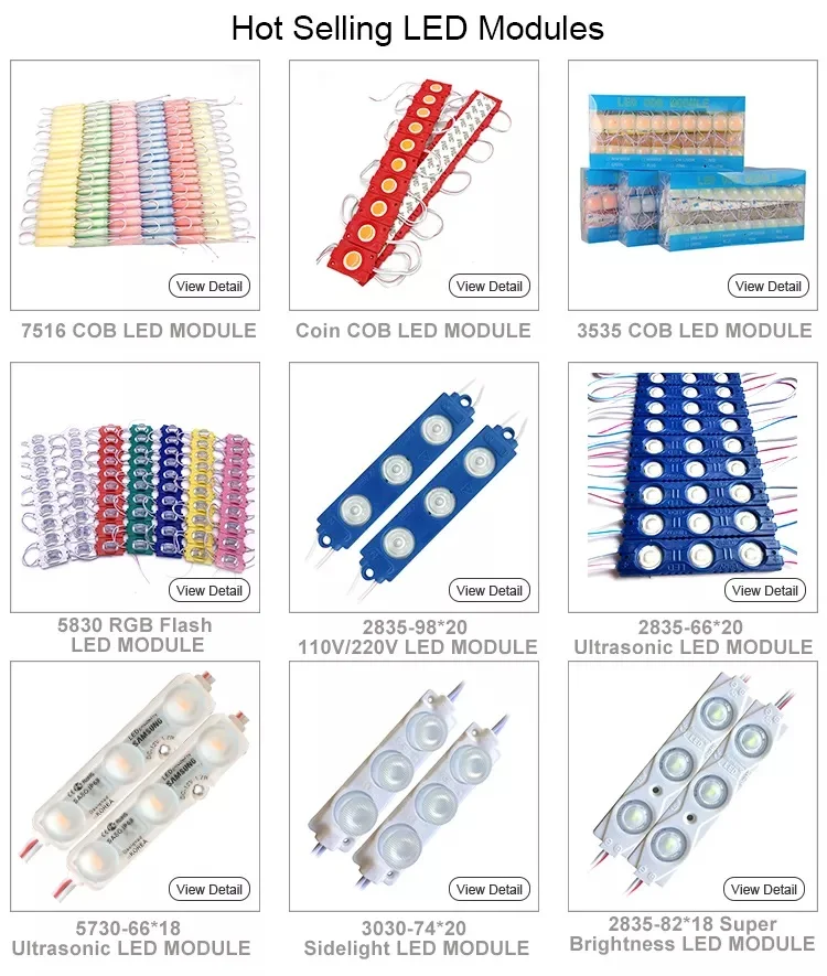 DC12V 24V SMD 2835 3W LED Modules - Bright, Waterproof, and Durable
