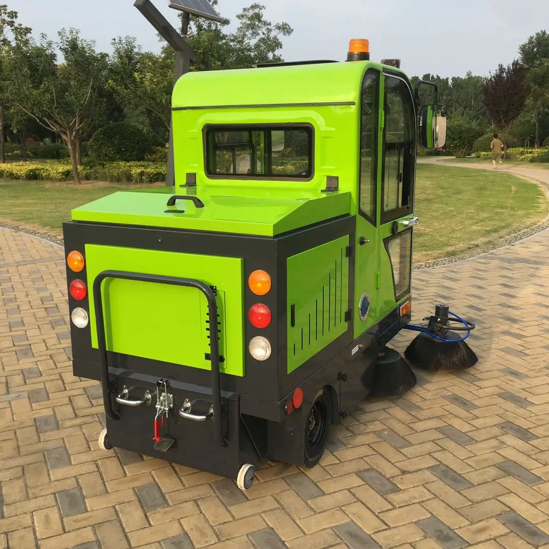 Ride-On Electric Street Sweeper Truck | Three-Wheeled Road Cleaning ...