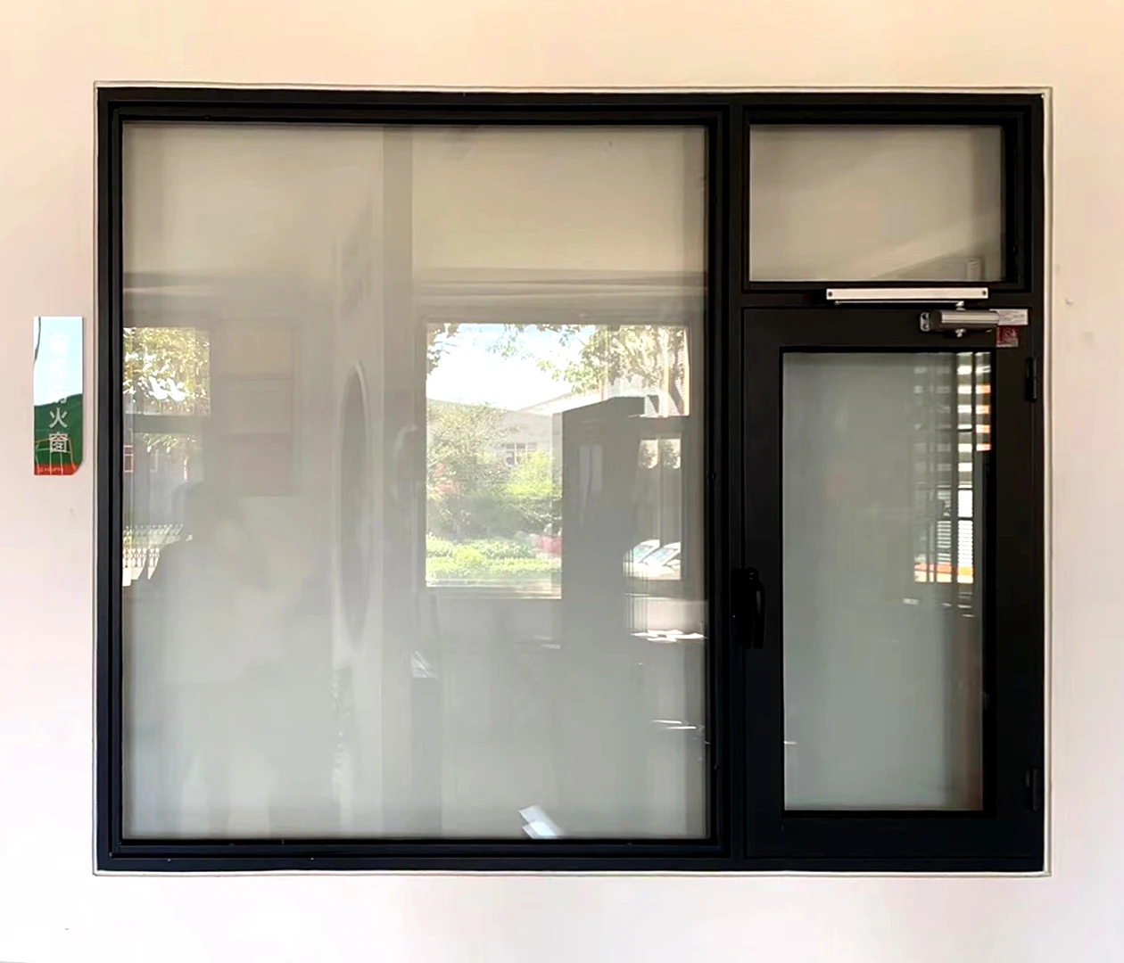 1 Hour Fire Rated Residential Casement windows Shandong "astm E119" or ...