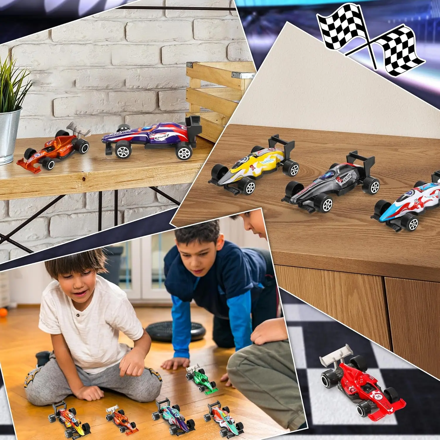Alibaba.com: 1/64 F1 Formula pull back racing cars, diecast model set ...