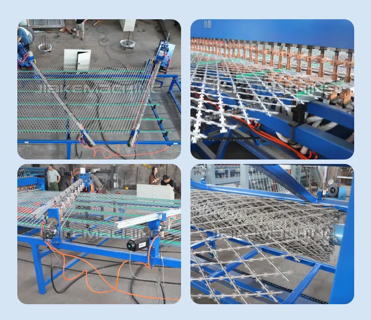 Fully Automatic Razor Wire Fence Welded Razor Wire Fence Welding ...