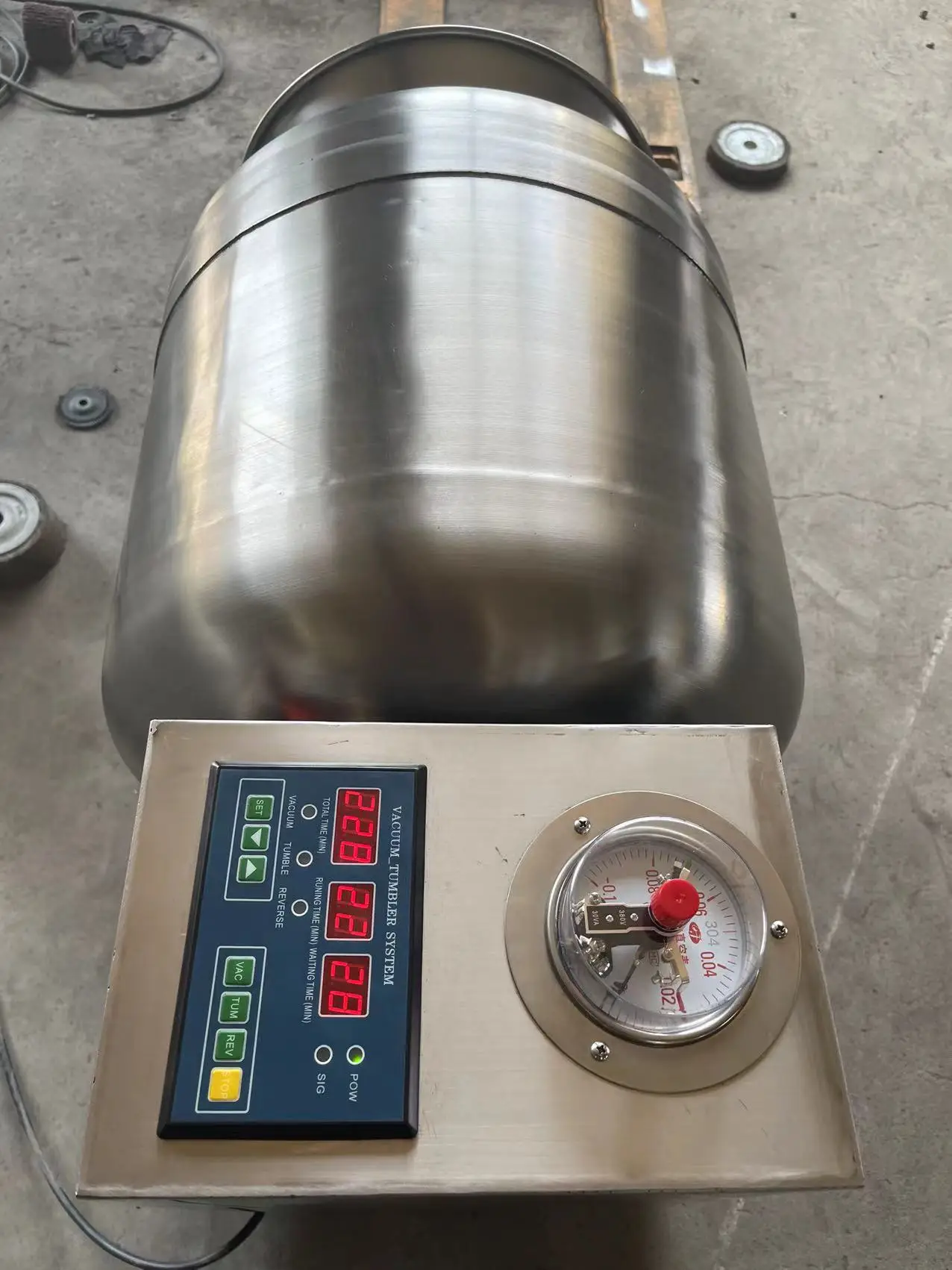 Small Vacuum Tumbler Meat Marinator Chicken and Pork Tumbler Machine ...