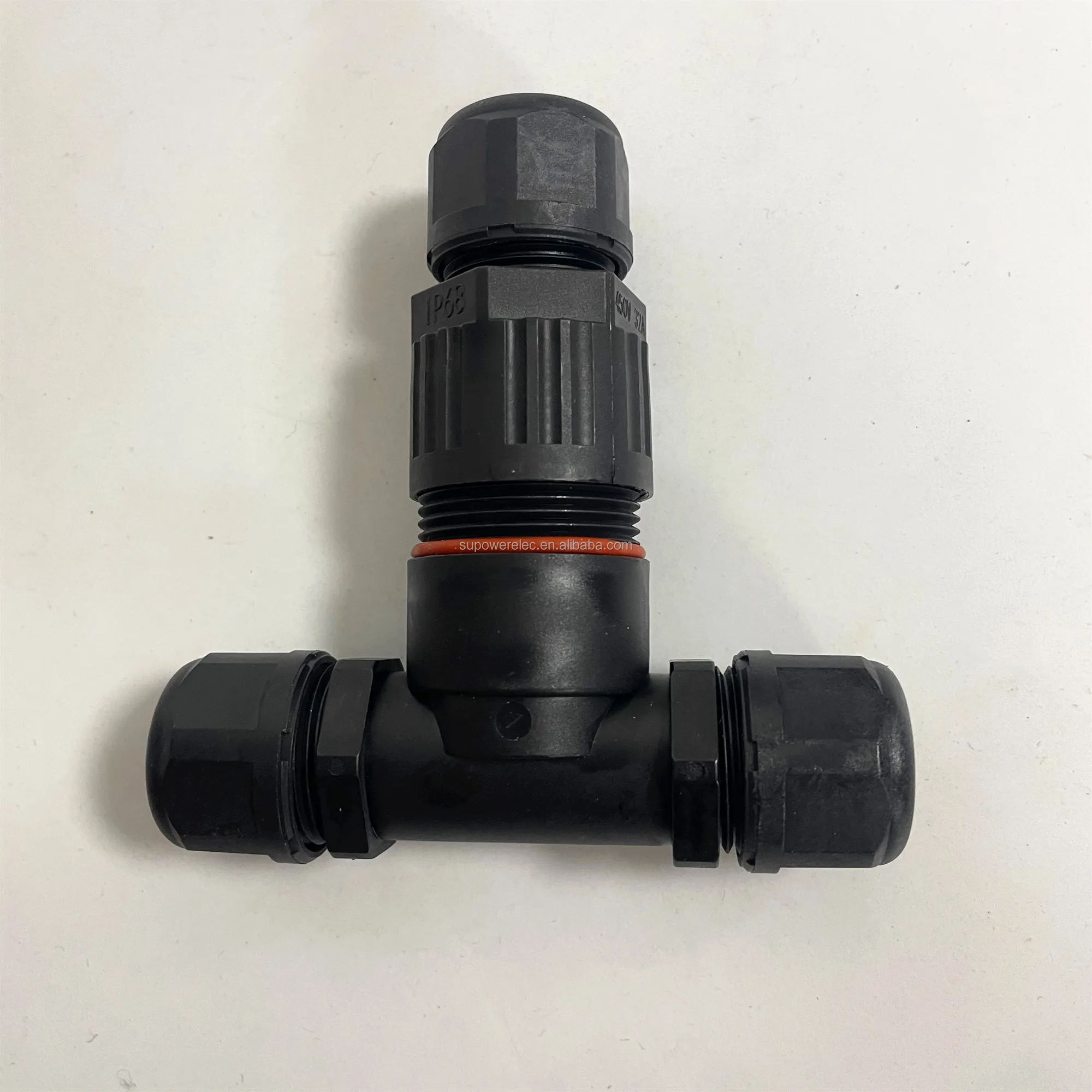 Ip68 T Type Waterproof Connector Cdf-200/3t 3pin Junction Box Terminal ...