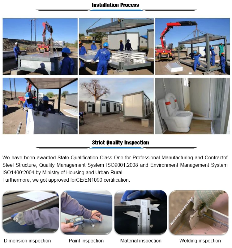 Factory Customized Earthquake-resistant Flat Pack USA Modular Container ...