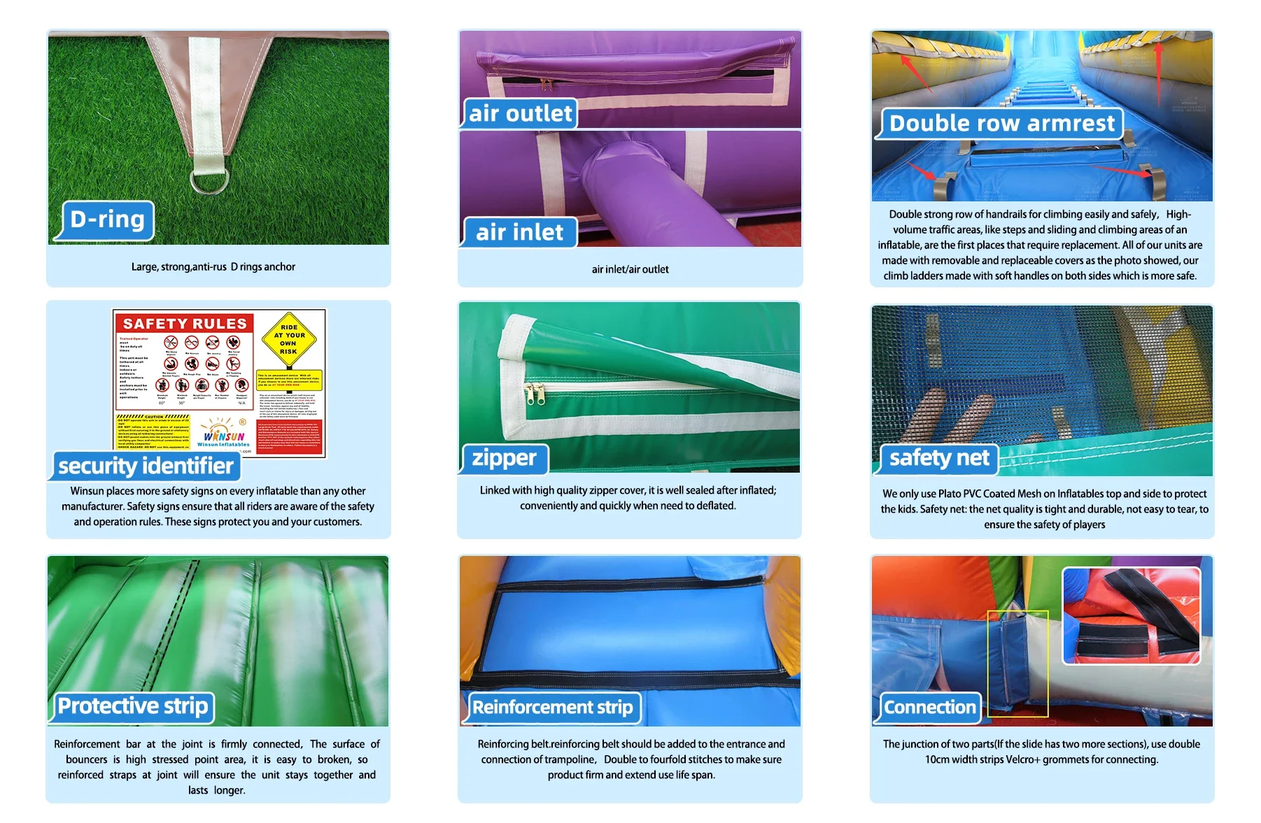 New Custom Big Children Outdoor PVC Dual Lane Inflatable Water Slide ...