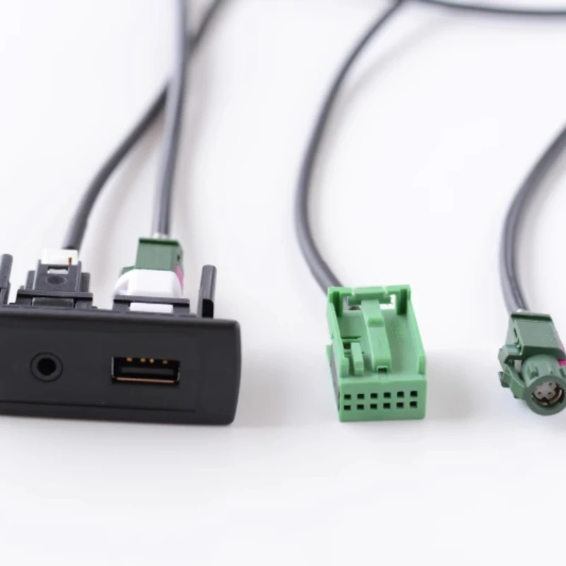 Car Retrofit USB AUX socket cable For Mercedes CLC SLK SL 2008Comand ...