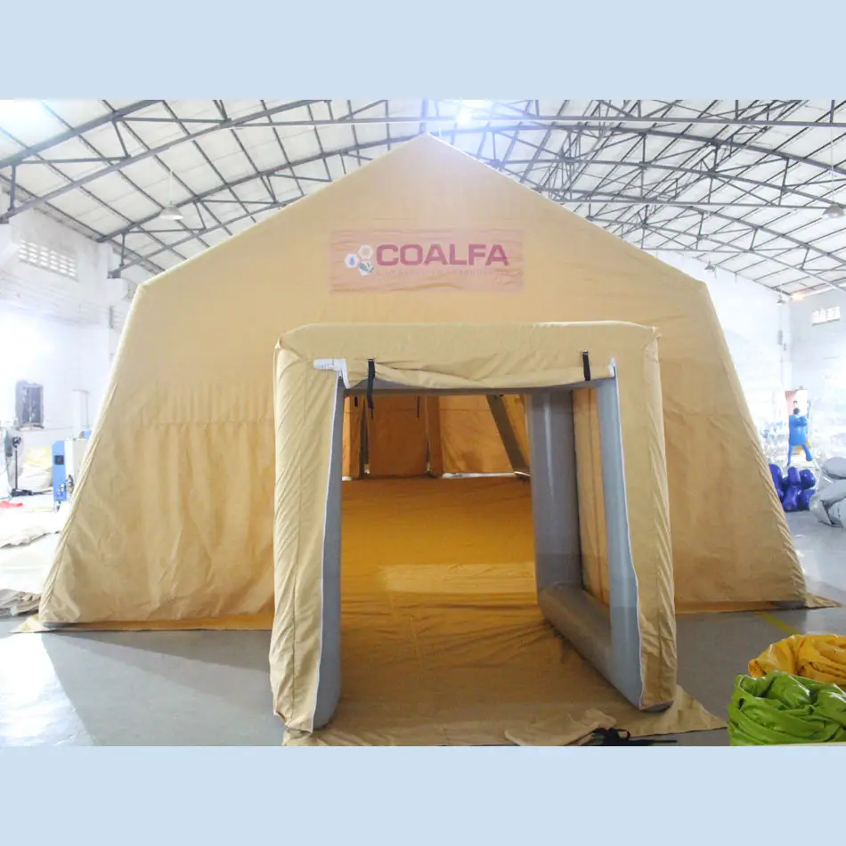 11x6m Airtight Portable Hospital Inflatable Medical Tent
