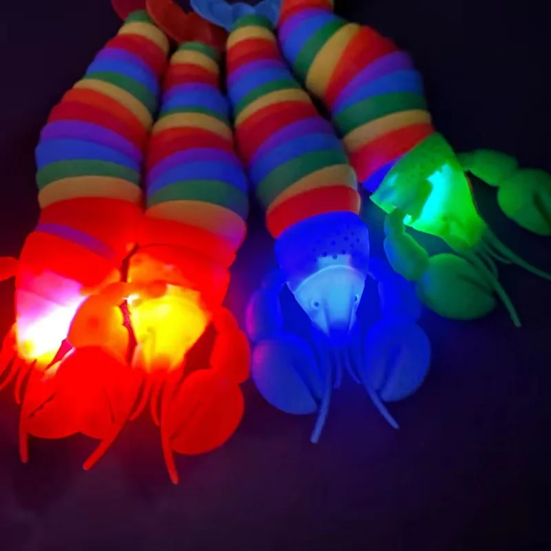 Pop Fidget Toys Rainbow Slug - Stress Relief Sensory Fun