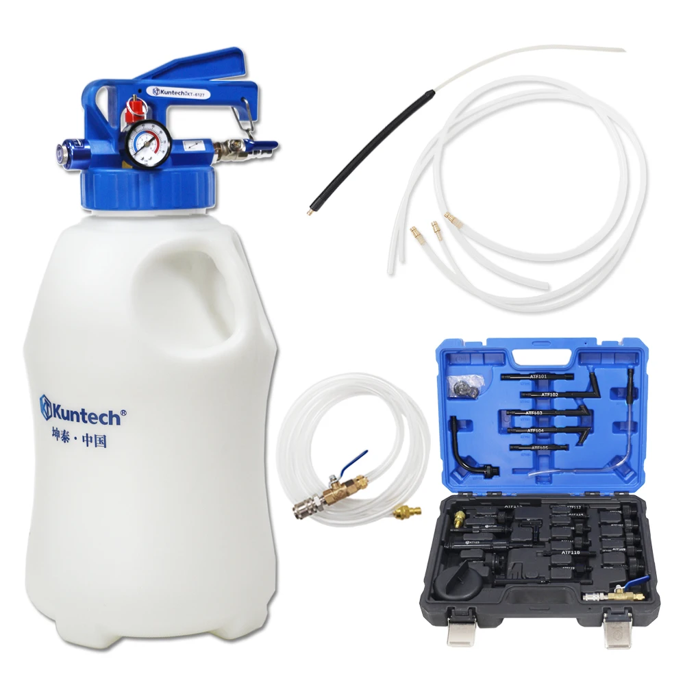 10l Air Motor Transmission Gear Atf Oil Filling Tool 27 Piece Adapter ...