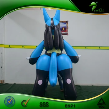 New Design Custom Inflatable Mascot Giant Standing Inflatable Fox - Buy ...