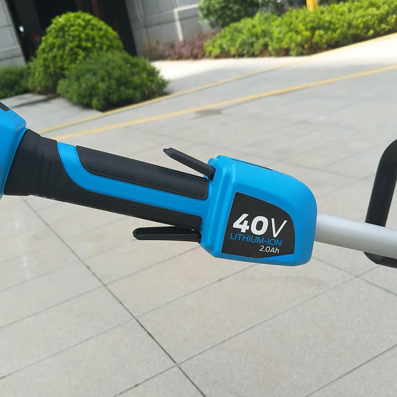 Professional Battery-Powered Grass Cutter - 1200W Engine